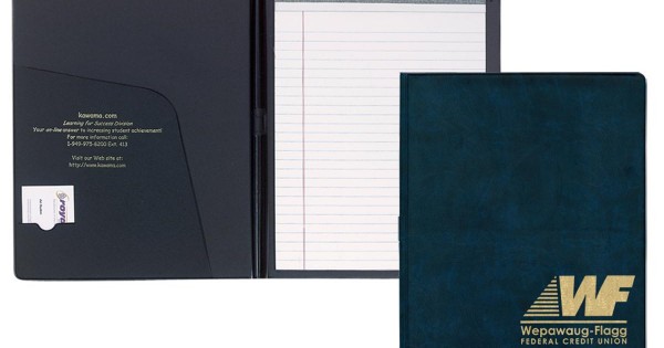 Custom Logo Deluxe Heavy Duty Senior Padboard with Executive Vinyl Colors