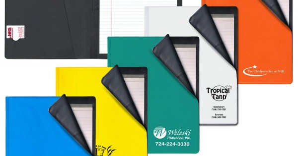 Custom Logo Flexible Cover Senior Padboard w/ Standard Vinyl Color