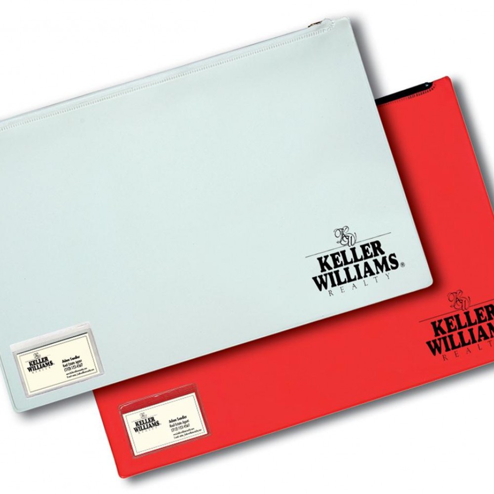 Custom Logo Underarm Portfolio with Standard Vinyl Color